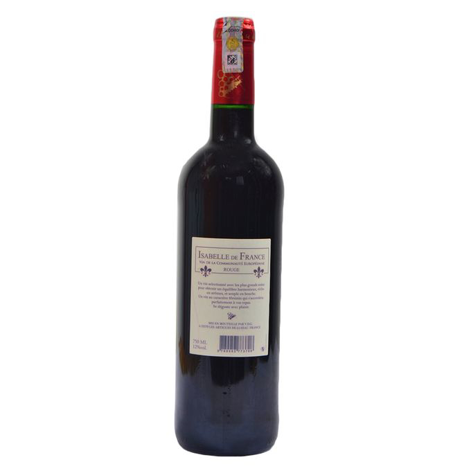 Vin Rouge Isabelle de France - 75 cl