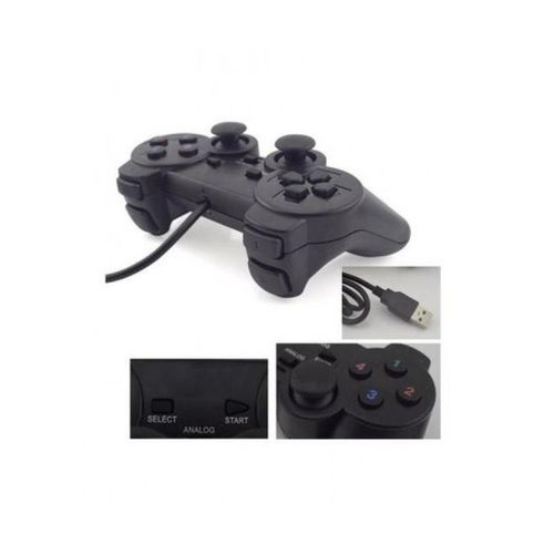 Manette USB Pour PC - Noir