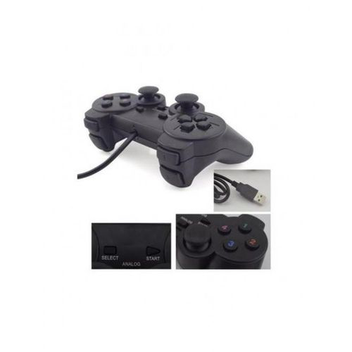Manette USB Pour PC - Noir