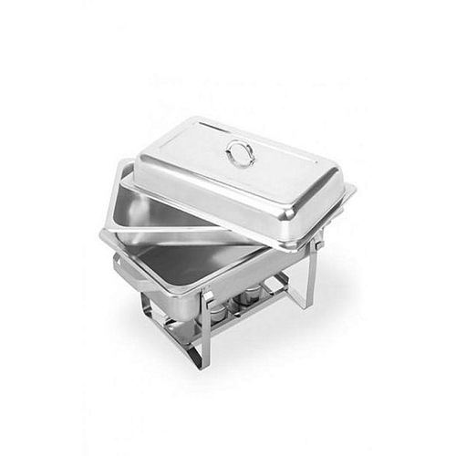 Marmite Chauffante Pour Buffet - 9 Litres - Gris Argent