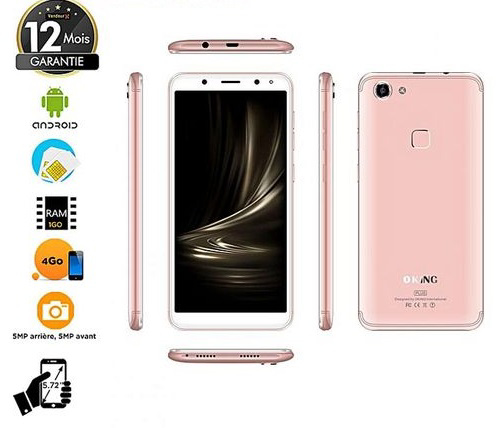 Oking OK-LX6 -Dual SIM - 4Go/1Go - Rose - 12 Mois