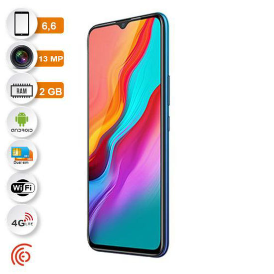 Infinix HOT 8 - 4G - 2 SIM - 6,6" - 2/32 Go - 13Mpx - Violet