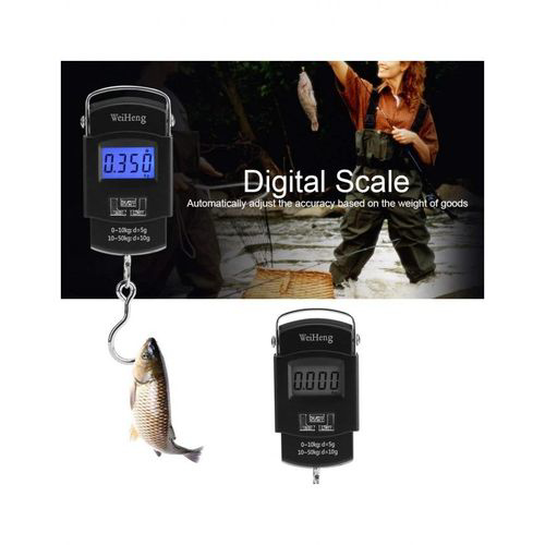 Pèse-Bagages Digital - 50kg - Noir