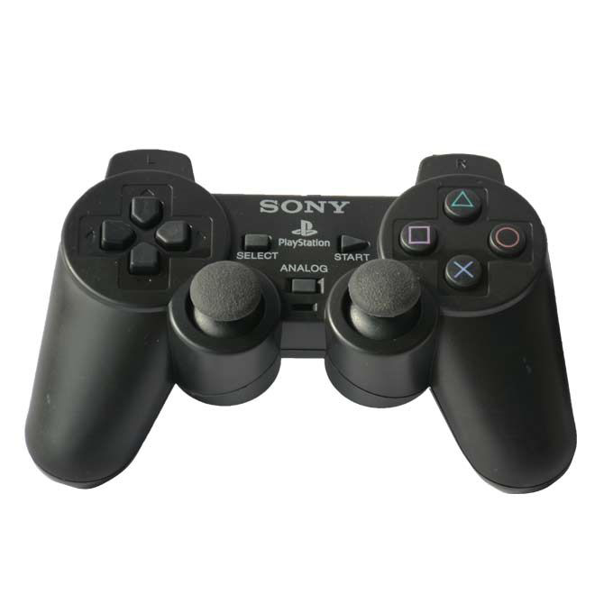 Manette Sans fil Dualshock2 Pour Ps2 - Noir