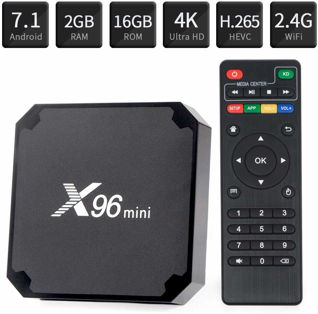 TV Box - X86 Mini - 2G/16G - Android 7.1 - 2 ports USB 2.0, HDMI