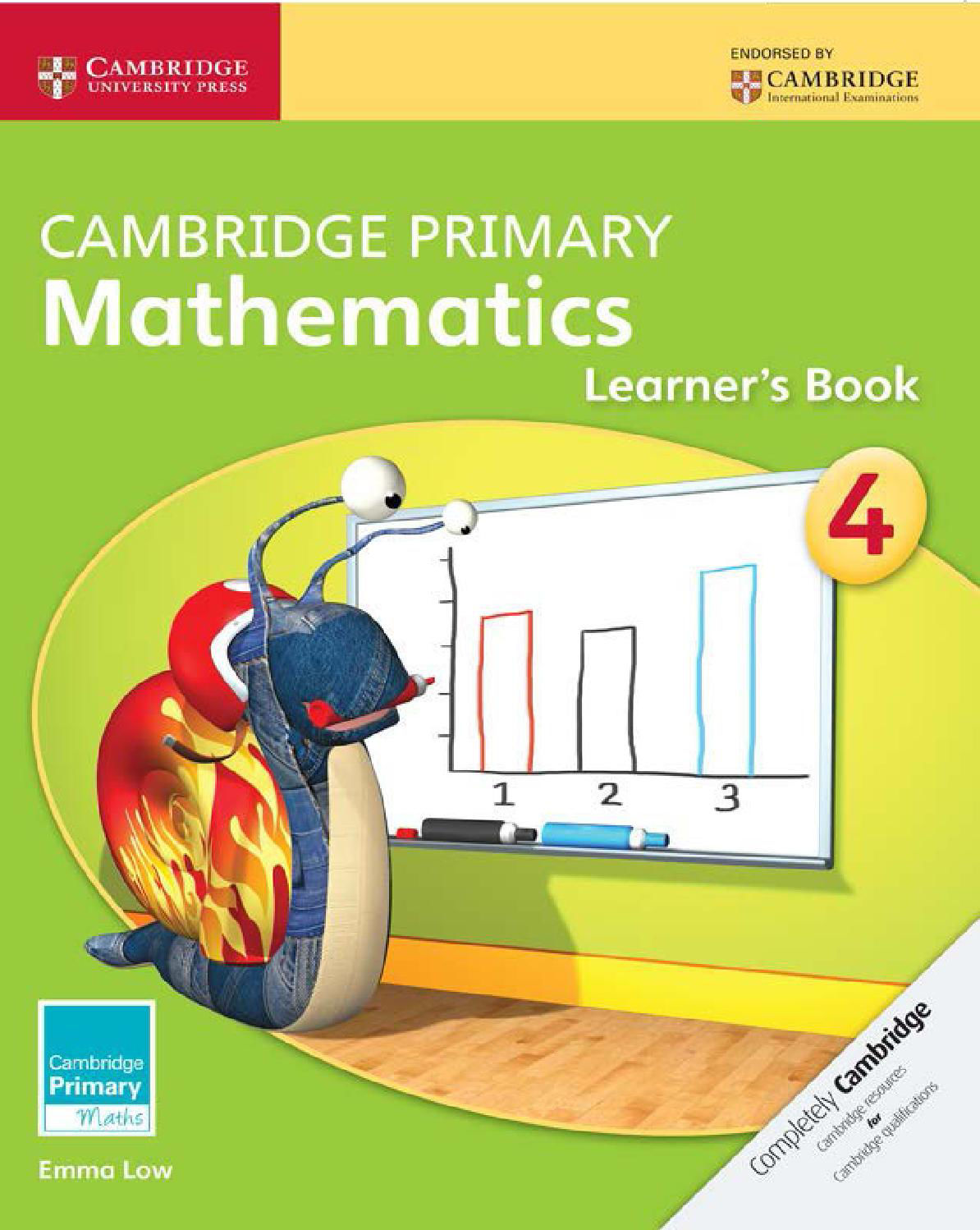 CAMBRIDGE PRIMARY MATHEMATICS BOOK 4
