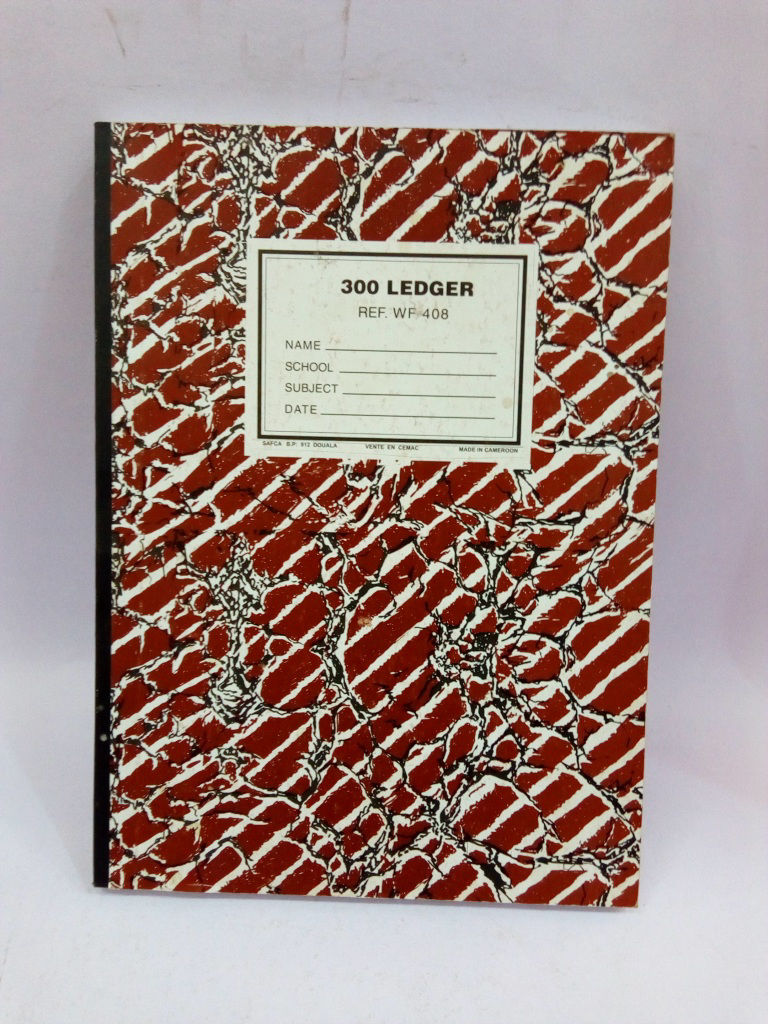 Cahier Ledger 300 pages plaines lines