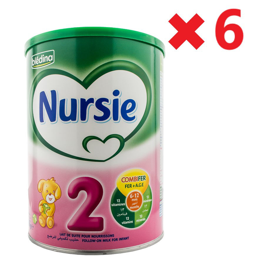 LAIT NURSIE 2 - 900G X6