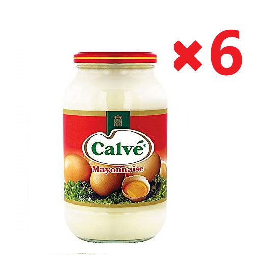 MAYONNAISE CALVE 825ML X 6
