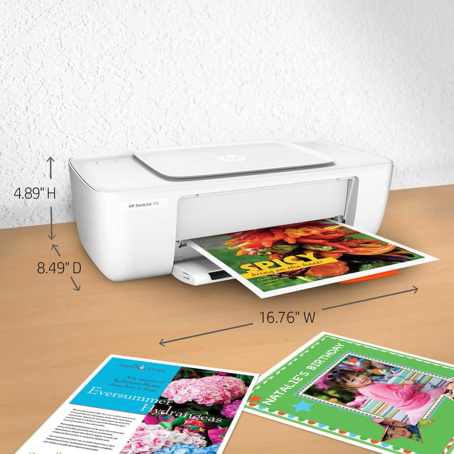 Imprimante HP Deskjet 1112 - A4 - Jets d'encres Couleur-iziwaycameroun