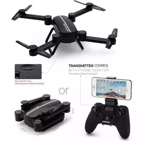 Mini Drone Q9X8T - Skyhunter - Hélicoptère RC WIFI FPV - Quadrirotor ...