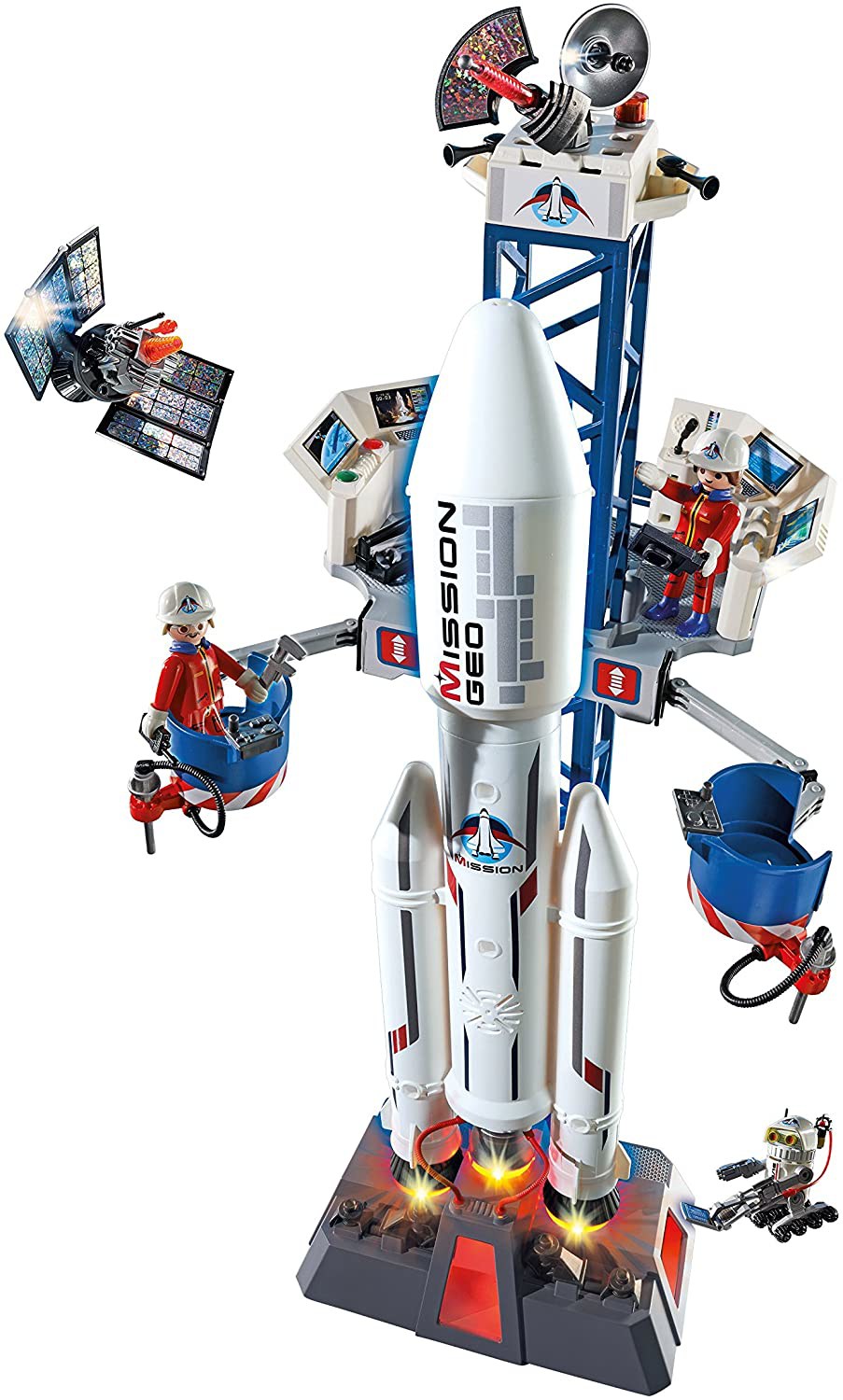 Jeux pour enfant Astronaute avec Fusée Playmobil