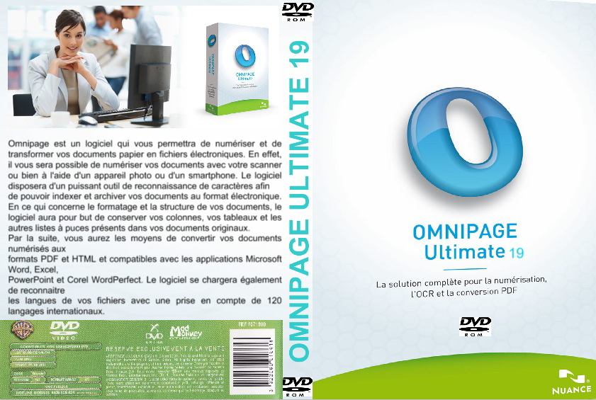 DVD LOGICIEL OMNIPAGE ULTIMATE - Version 19.0 - Multi-Langue (Licence activée)