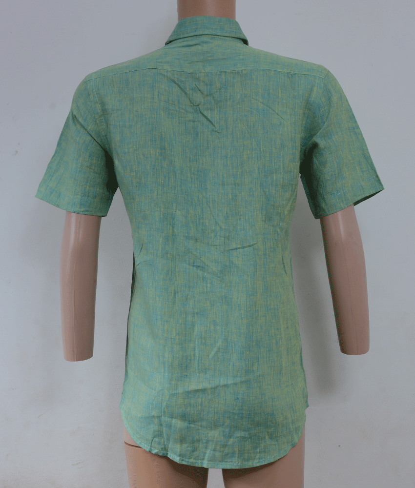 Chemisette en Lin vert clair, Eclips