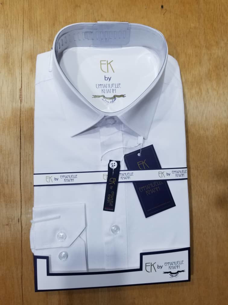 Chemise Emmanuel Khanh - Pure Coton - Couleur au choix