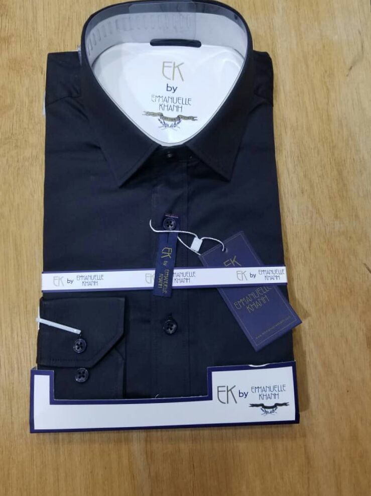 Chemise Emmanuel Khanh - Pure Coton - Couleur au choix