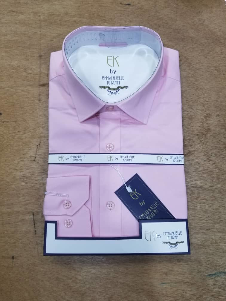 Chemise Emmanuel Khanh - Pure Coton - Couleur au choix