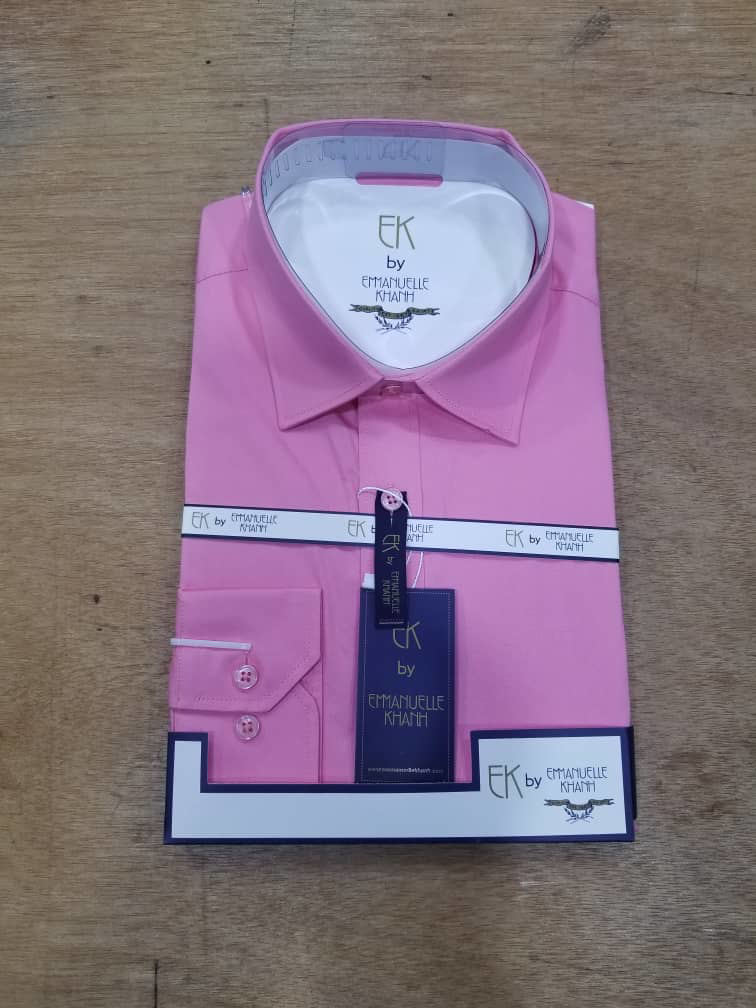 Chemise Emmanuel Khanh - Pure Coton - Couleur au choix