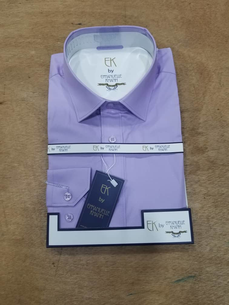 Chemise Emmanuel Khanh - Pure Coton - Couleur au choix