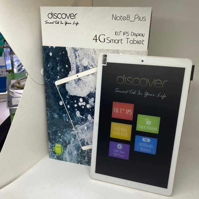 TABLETTE Discover NOTE 8 PLUS - 10,1 Pouces - 64 Go - 4Gb Ram - WI-FI ...