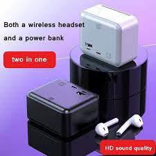 Ecouteur bluetooth Km - k99 + powerbank + wireless TWS earbuds