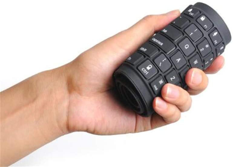 Clavier Flexible QWERTY - USB - Étanche et Lavable - Facile à Transporter