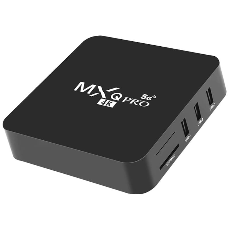 MXQ pro MAX TV Box avec 4K 4Go/32Go HDR RK3328 Quad Core WiFi 2.4GHz ...