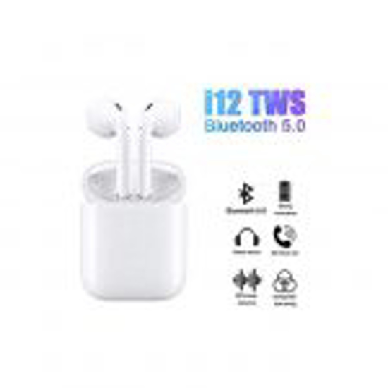 Ecouteurs bluetooth Sans Fil - I12TWS - Blanc
