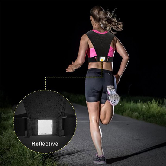 Gilet de sport Correcteur de posture avec pochette telephone