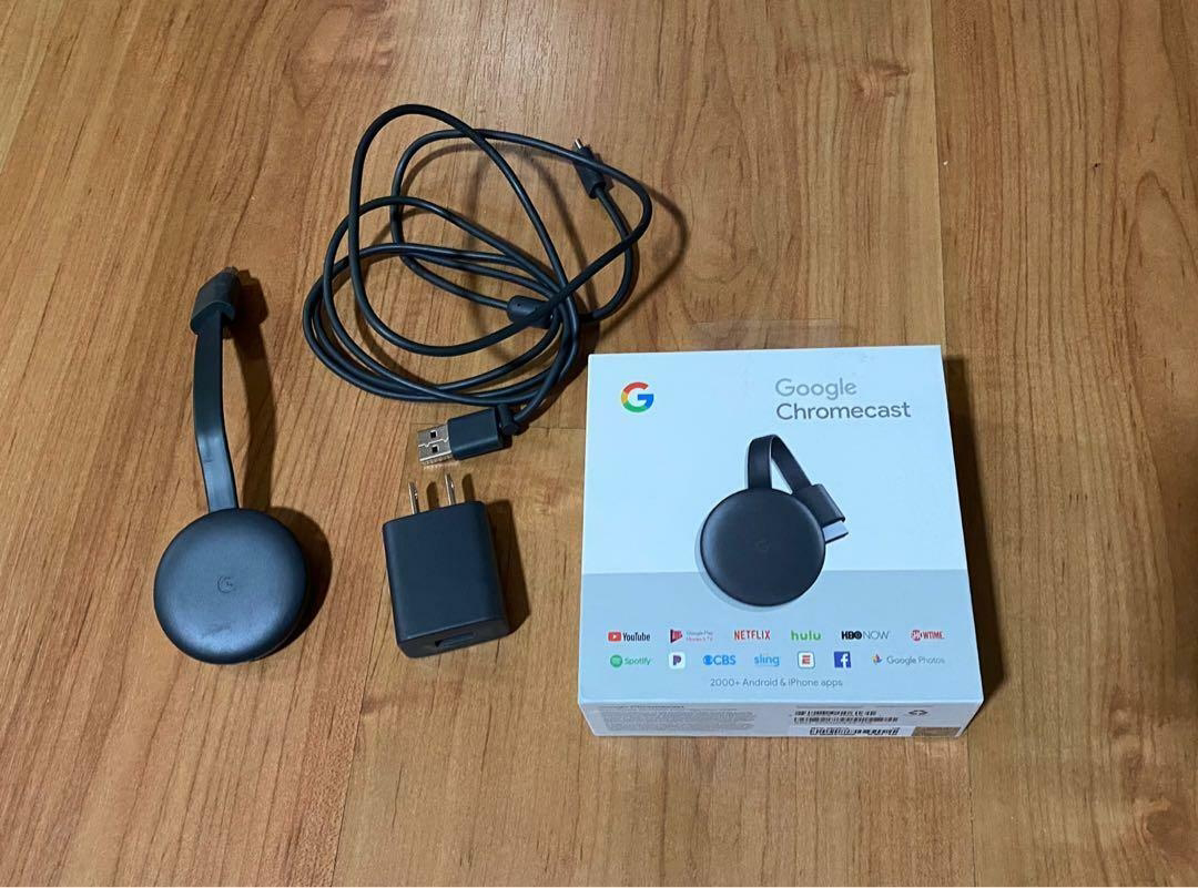 Chromecast 3ème Génération - Original - Avec Toutes Les Fonctionnalités ...