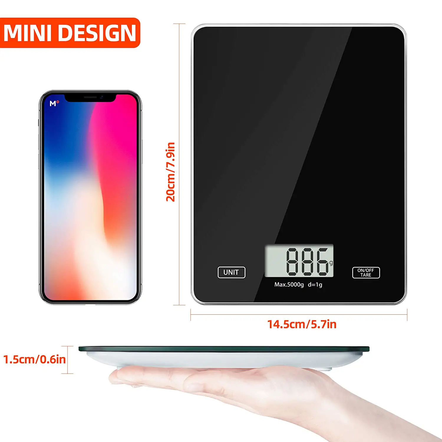 Balance de cuisine alimentaire , balance de poids numérique en grammes ...