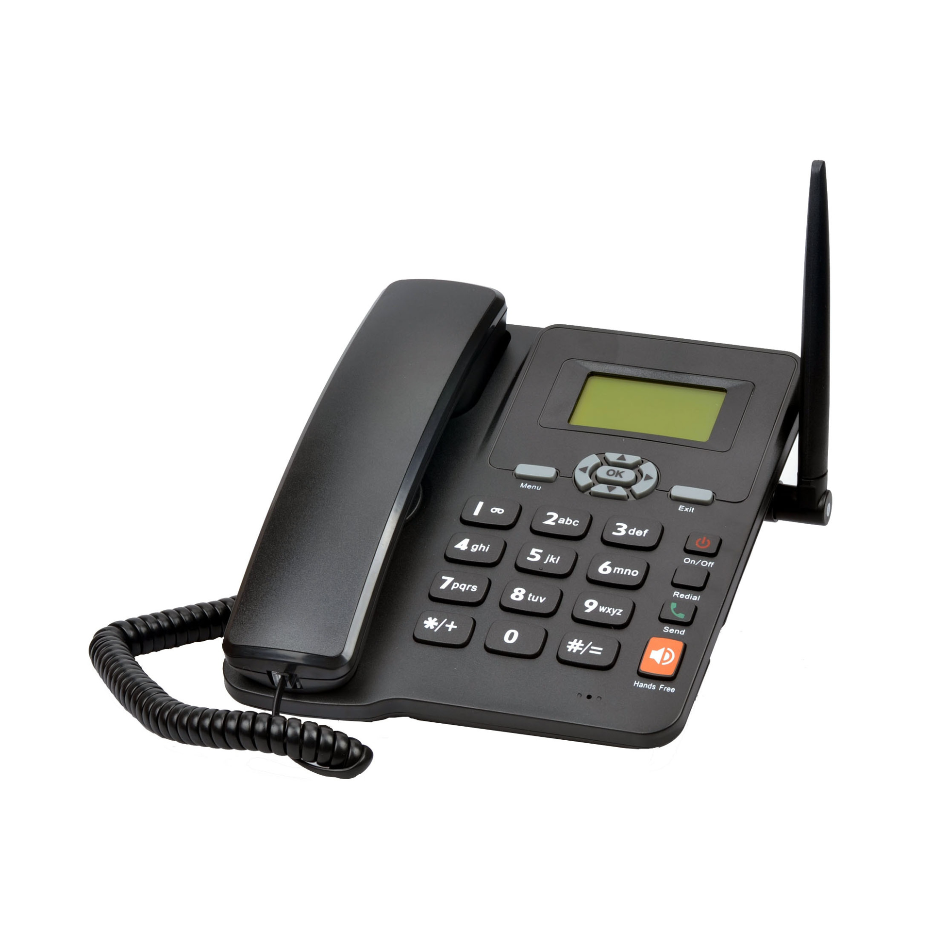 Téléphone sans fil fixe GSM (double sim) quadribande GSM850/900/1800 ...