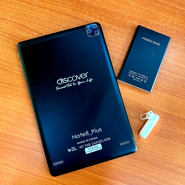 TABLETTE Discover NOTE 8 PLUS - 10,1 Pouces - 64 Go - 4Gb Ram - WIFI ...