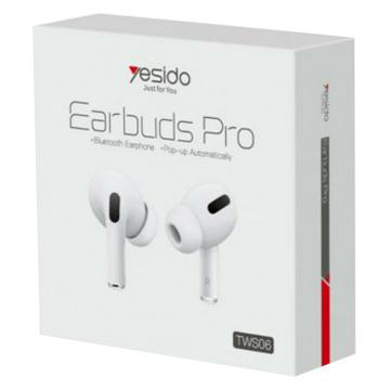 Yesido TWS06 Écouteurs Pro Blanc - 6 Mois