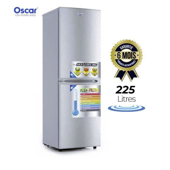 REFRIGERATEUR OSCAR SILVER OSC -R215S 225L