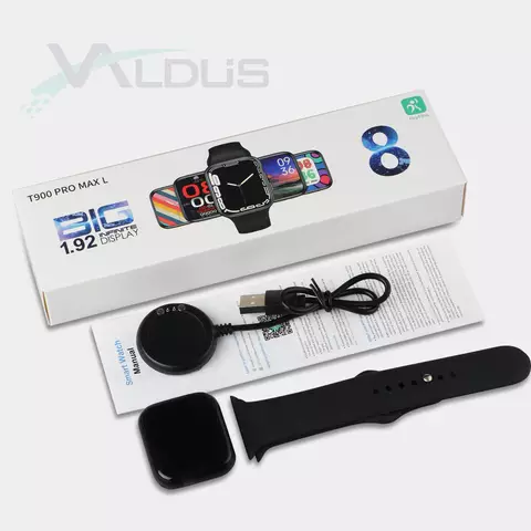 Montre Intelligente - T900 Pro Max L - Smart Watch - Serie 8 - Noir