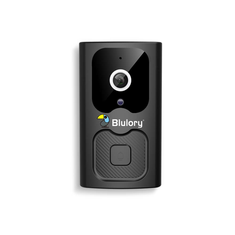 Sonnerie de porte intelligente Blulory X6 avec camera sans fil