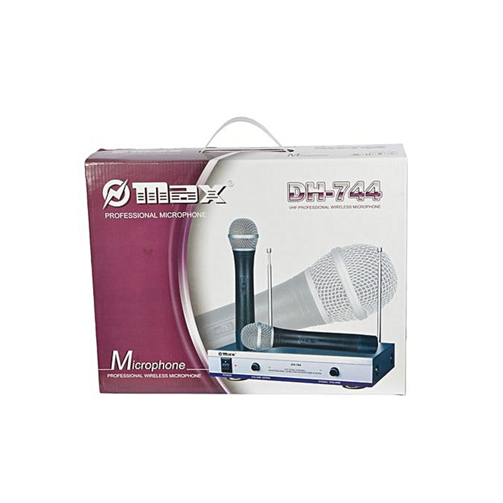 MICROPHONE Sans Fil MAX PROFESSIONAL DH-744