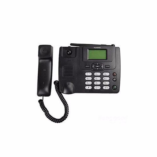Téléphone Fixe Avec Carte SIM À Technologie GSM Et Radio FM - Noir - 06Mois