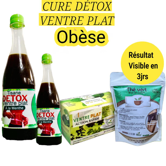 Kit Zakougla Ventre plat (Tisane Detox Ventre Plat+ Action Rapide ...