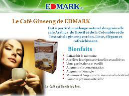 Café au Ginseng pour Energie , 20 sachets; Edmark