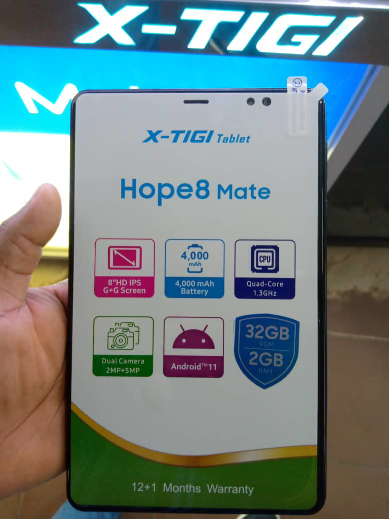 Tablette X-Tigi Hope 8 mate - 32Go/2Go RAM - 5MP - 4000mAh - 8 pouces - Quad core 1.3 GHz- Dual ...