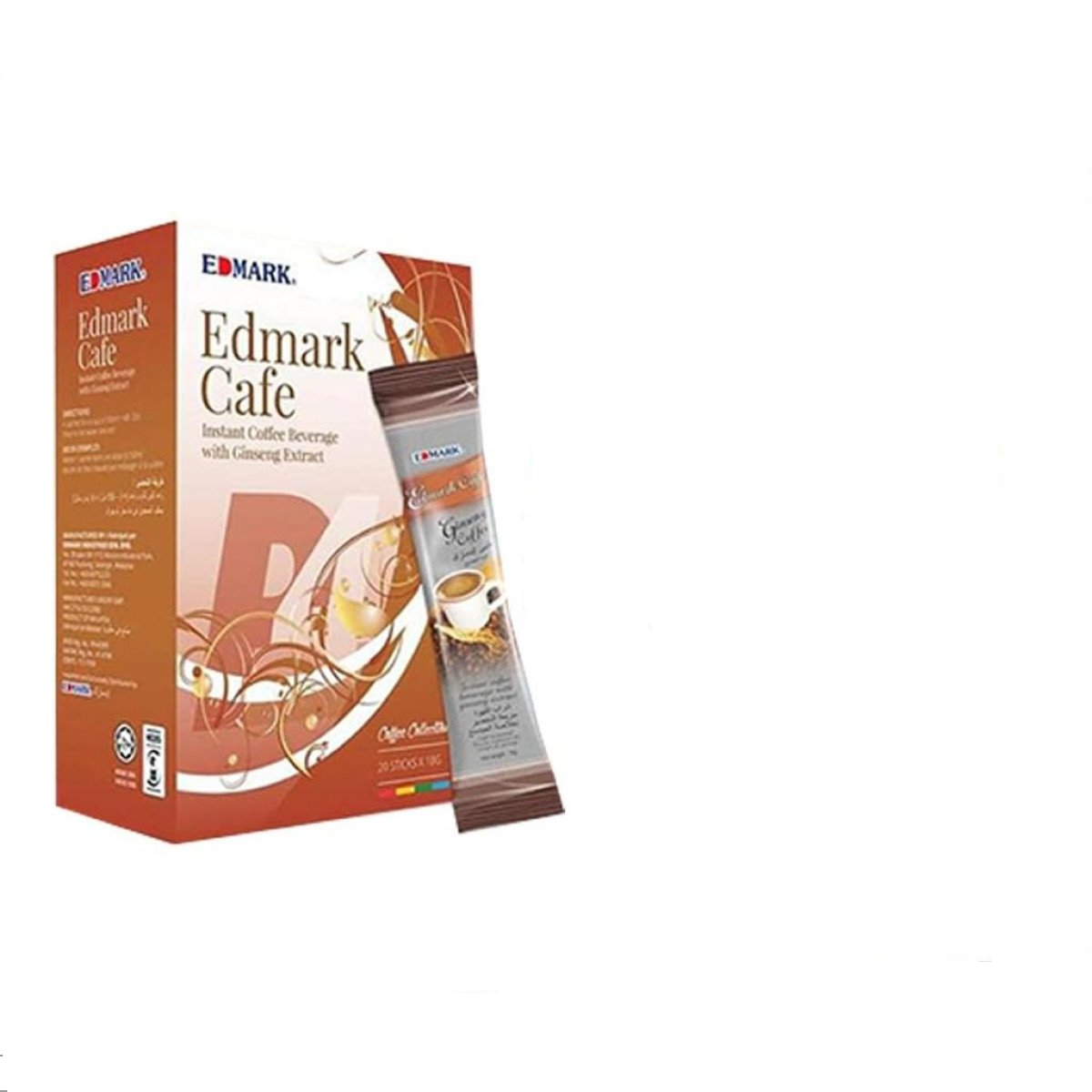 Café au Ginseng pour Energie , 20 sachets; Edmark