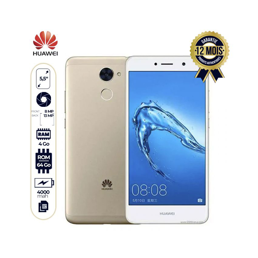 Huawei Y7 Prime - 5,5" - 128Go/6Go RAM - 2 SIM - 12MP/8MP - 4000mAh ...