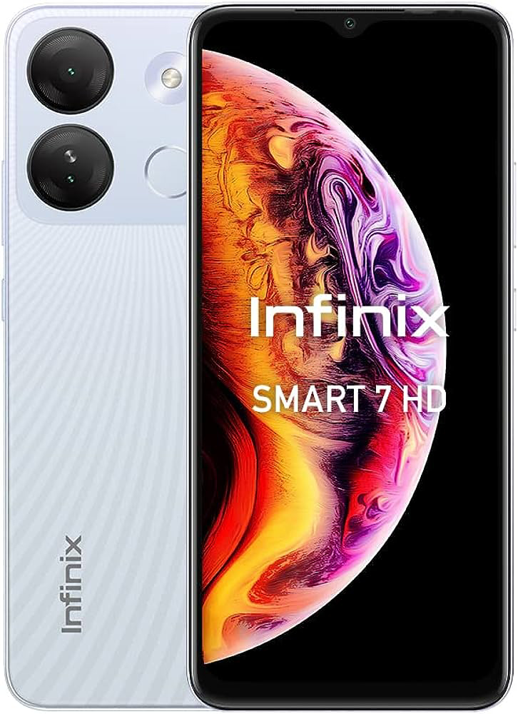 Infinix Smart 7 HD X6516 - 6.6 pouces - 64Go/4Go Ram (2Go+ 2Go) - 8Mp ...
