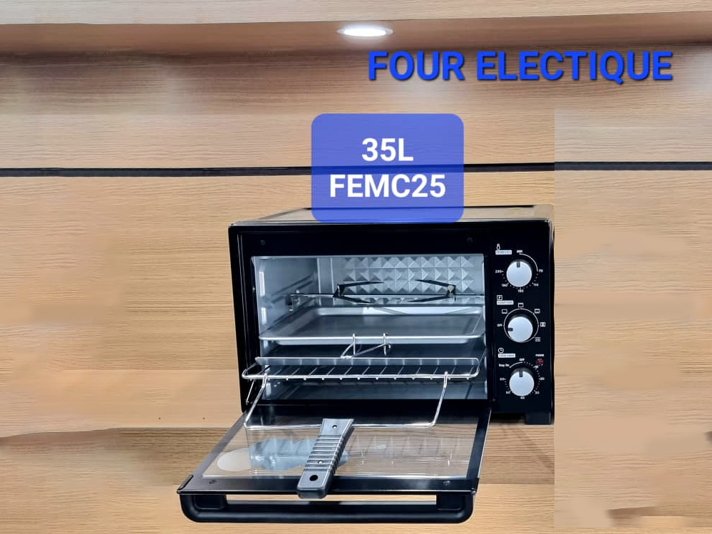 Four électrique Avec Grill - OSCAR - FEMC25 - 35 Litres - 1500 Watts