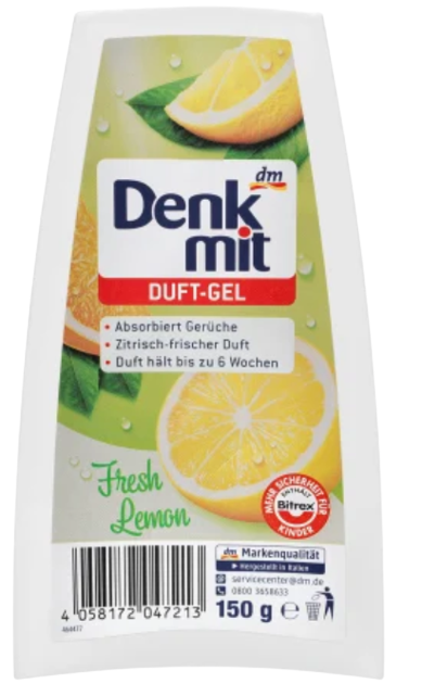 Désodorisant parfumé de maison Denkmit Cosy Cotton, 150 g