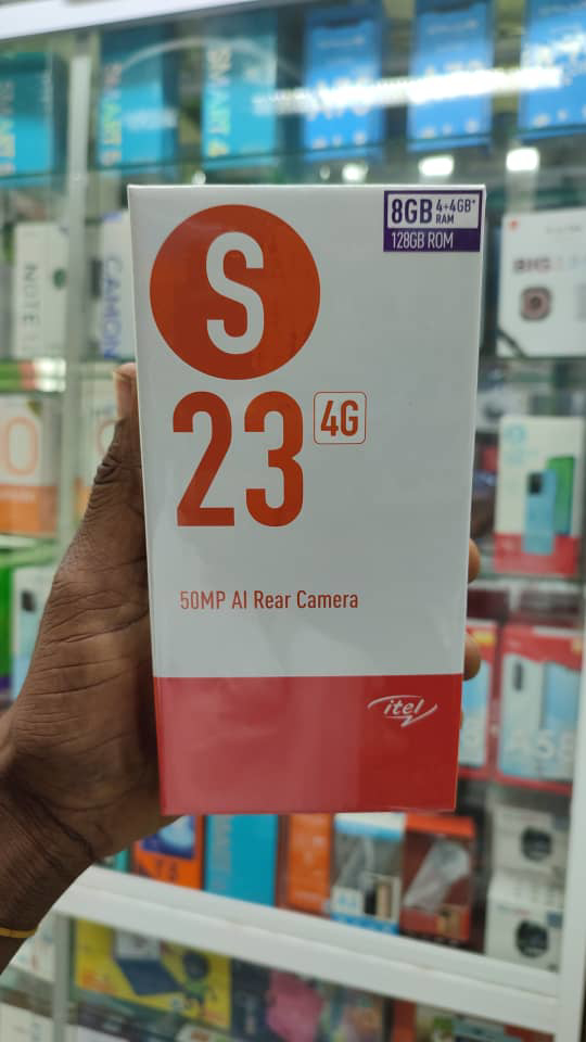 S23 itel - 4G LTE - 6.6″ HD - 128Go/8Go Ram (4Go+ 4Go) - 50MPx ...