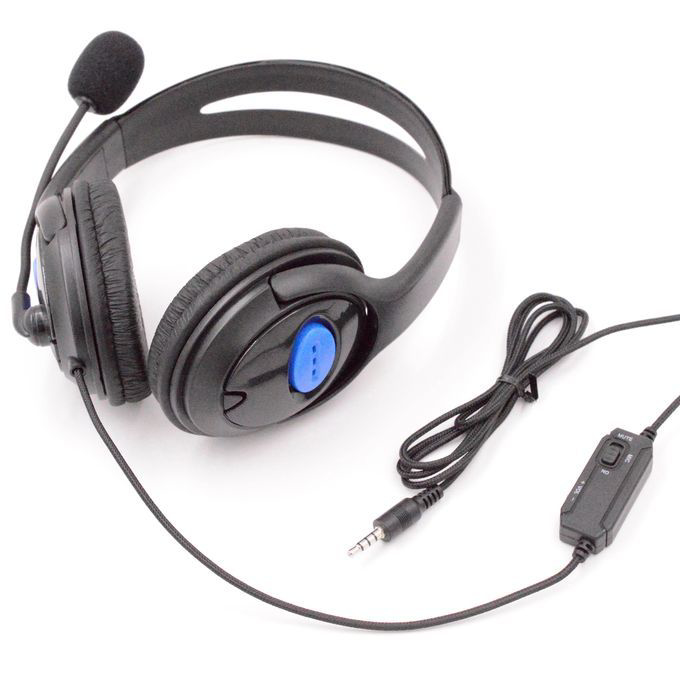 Casque d'ordinateur 3,5 mm avec microphone, call center et gaming