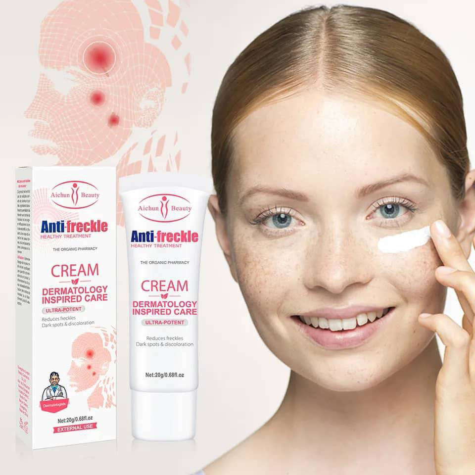 Crème faciale,ANTI-FRECKLE cream,heathly-treatment dermatologie ...